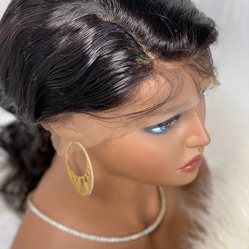 Raw Indian Natural Body Wave Lace Front Wig - Christopher Anthony's ...